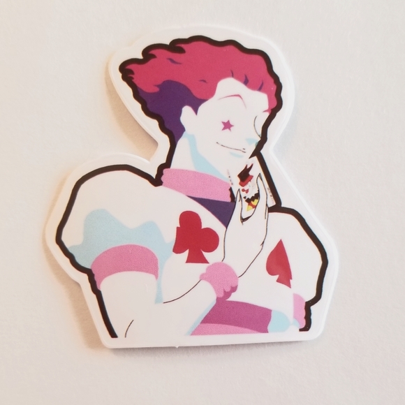Design | 110 Hunter X Hunter Hisoka Sticker | Poshmark